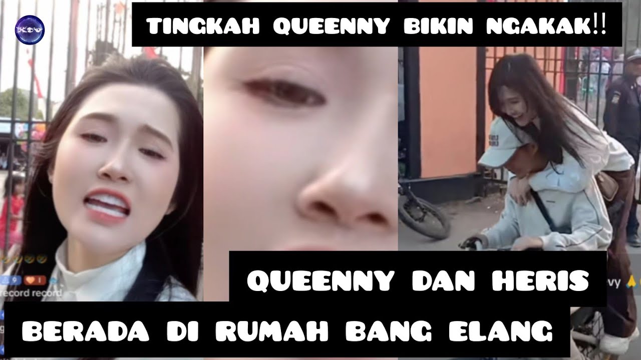 TINGKAH QUEENNY BIKIN NGAKAK‼️ HERIS SKUY DAN QUEENNY DATANG KE RUMAH ...