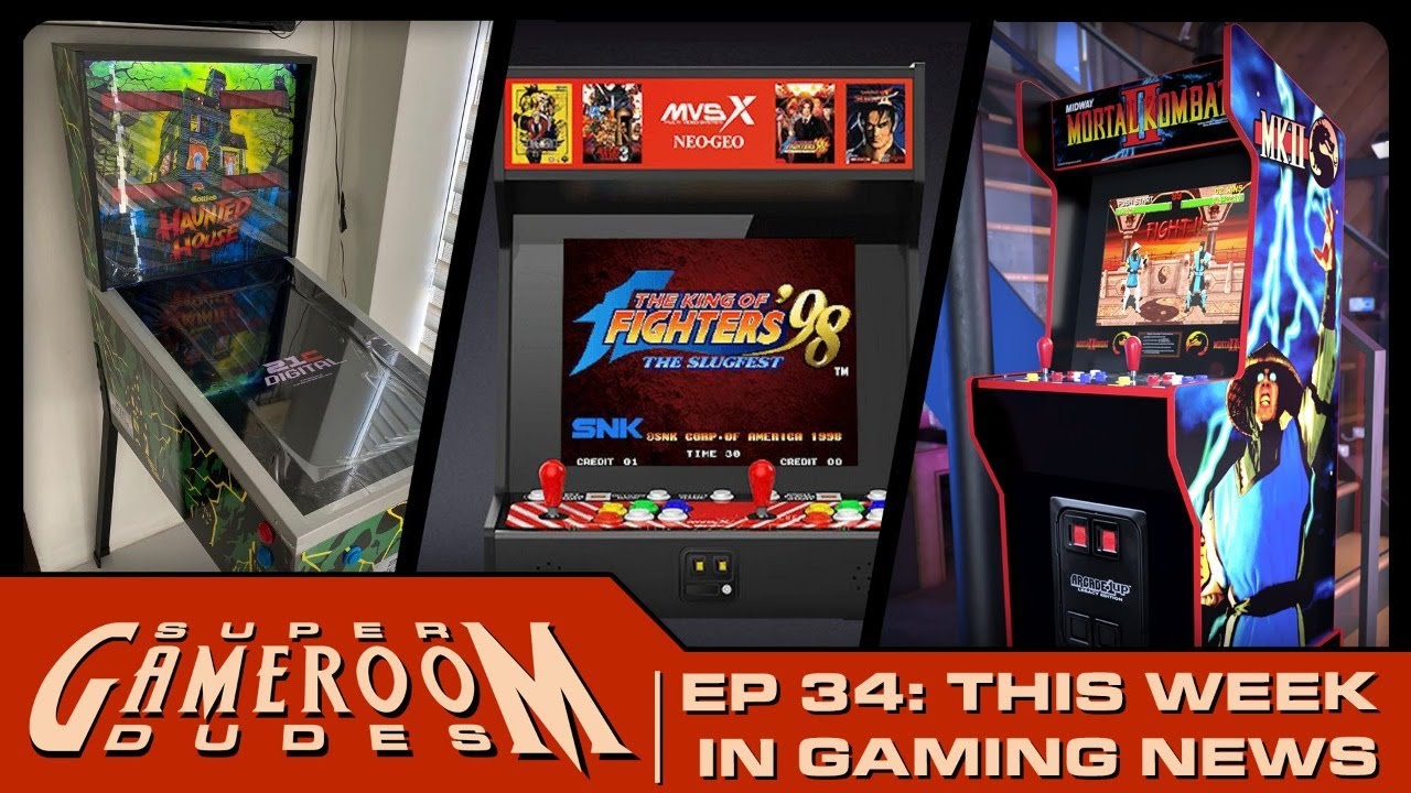 Arcade1Up & AtGames Pinball, Legacy Cabinets, Toy Shock, MVSX ...