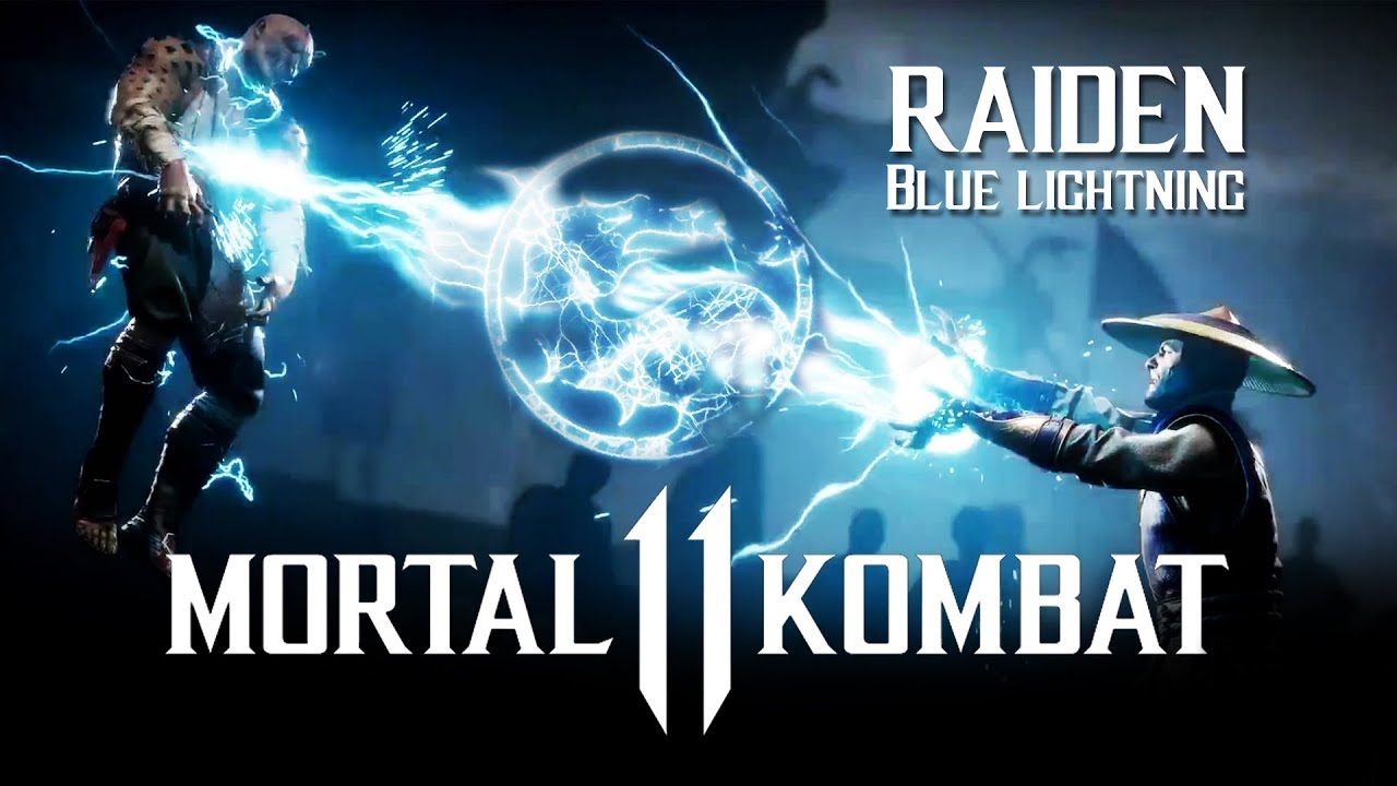 Mortal Kombat 11. Raiden Blue lightning gameplay - YouTube
