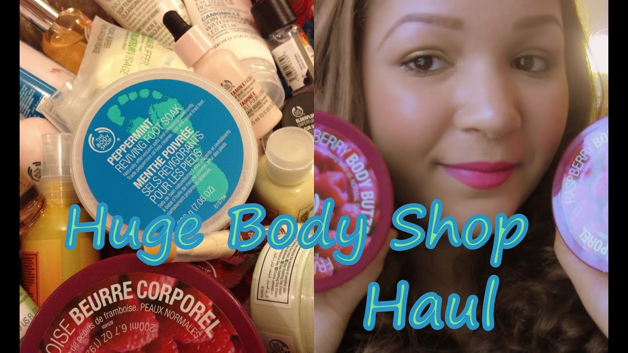Huge Body Shop Haul!!! - YouTube