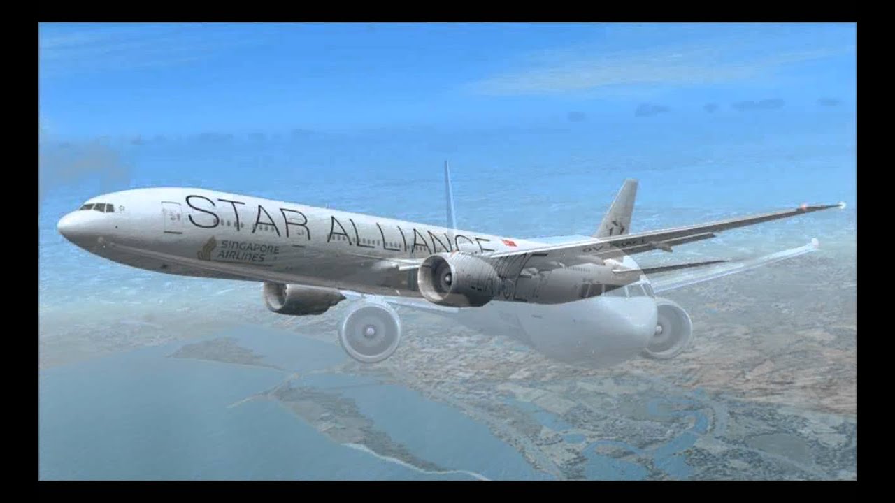 SQ917 777-300ER SINGAPORE AIRLINES MANILA - SINGAPORE - YouTube