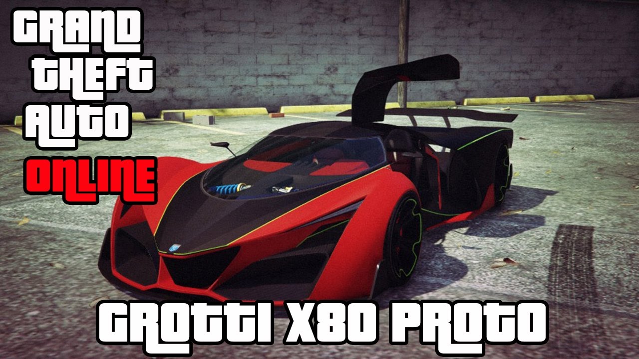 GTA V ONLINE - GROTTI X80 PROTO CUSTOM - YouTube