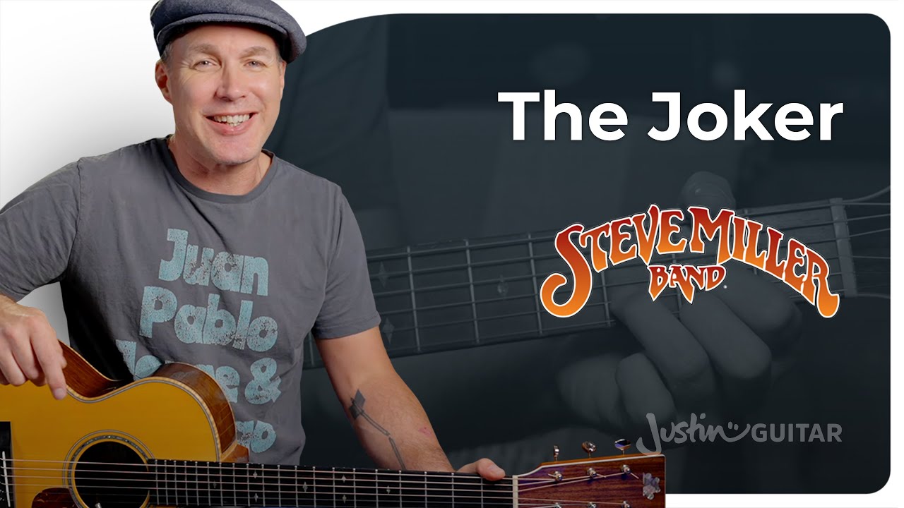 The Joker by The Steve Miller Band | Easy Guitar Lesson & Cover ...