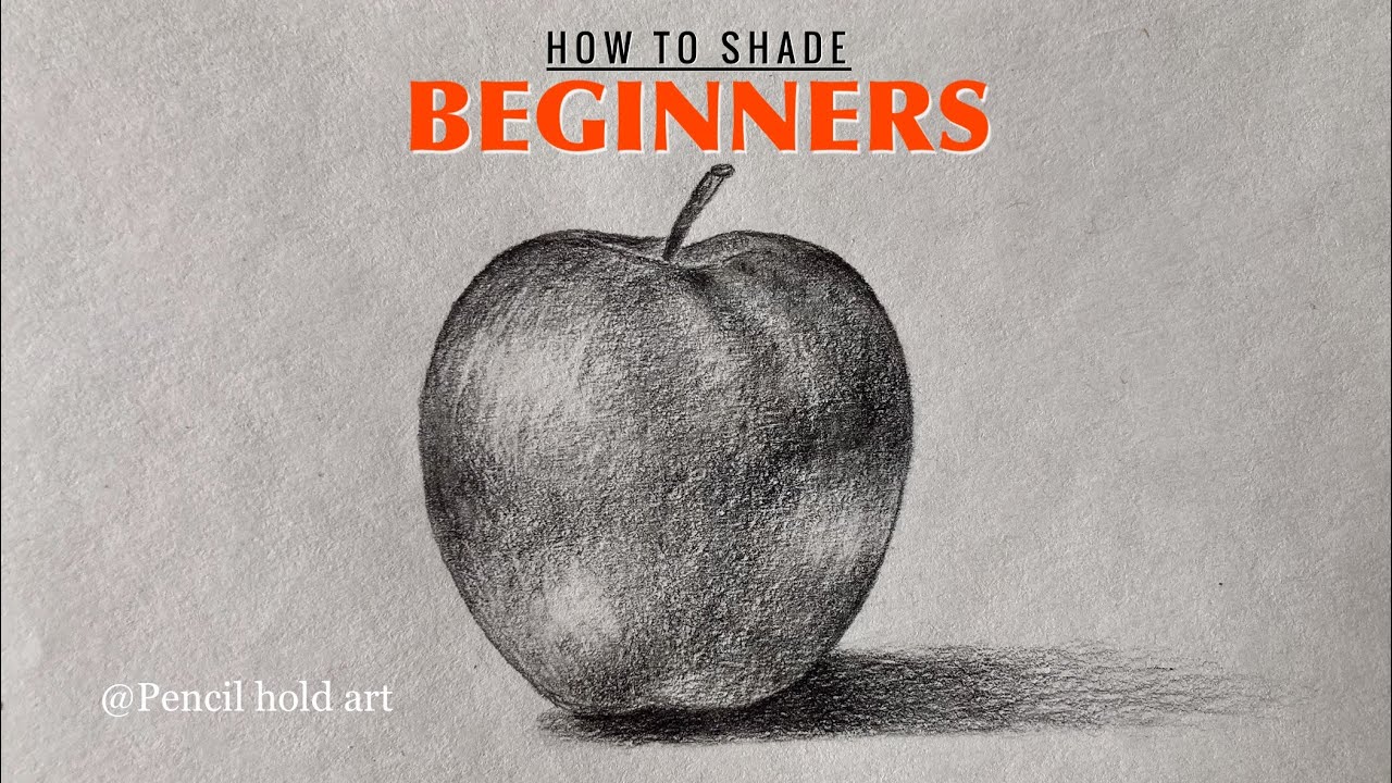 how to shading with pencil for beginners how to shade an Apple Pencil ...