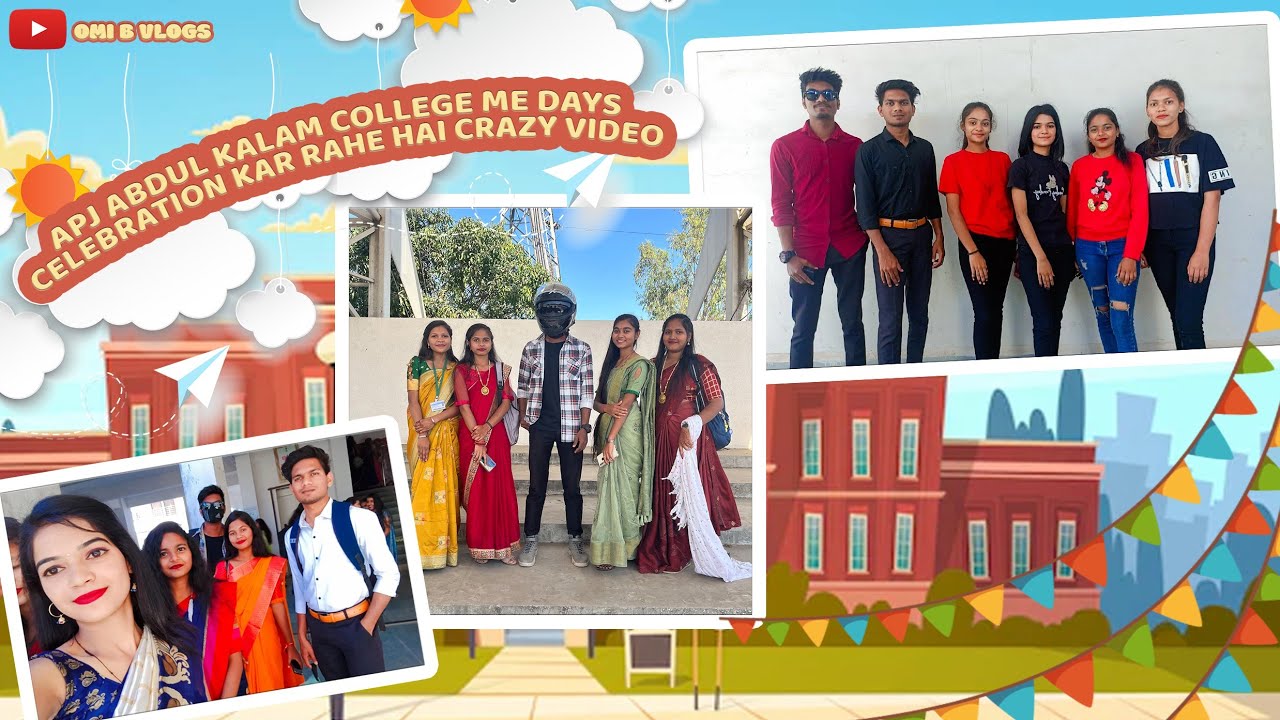 APJ Abdul Kalam college me days celebration kar rahe hai crazy video.# ...
