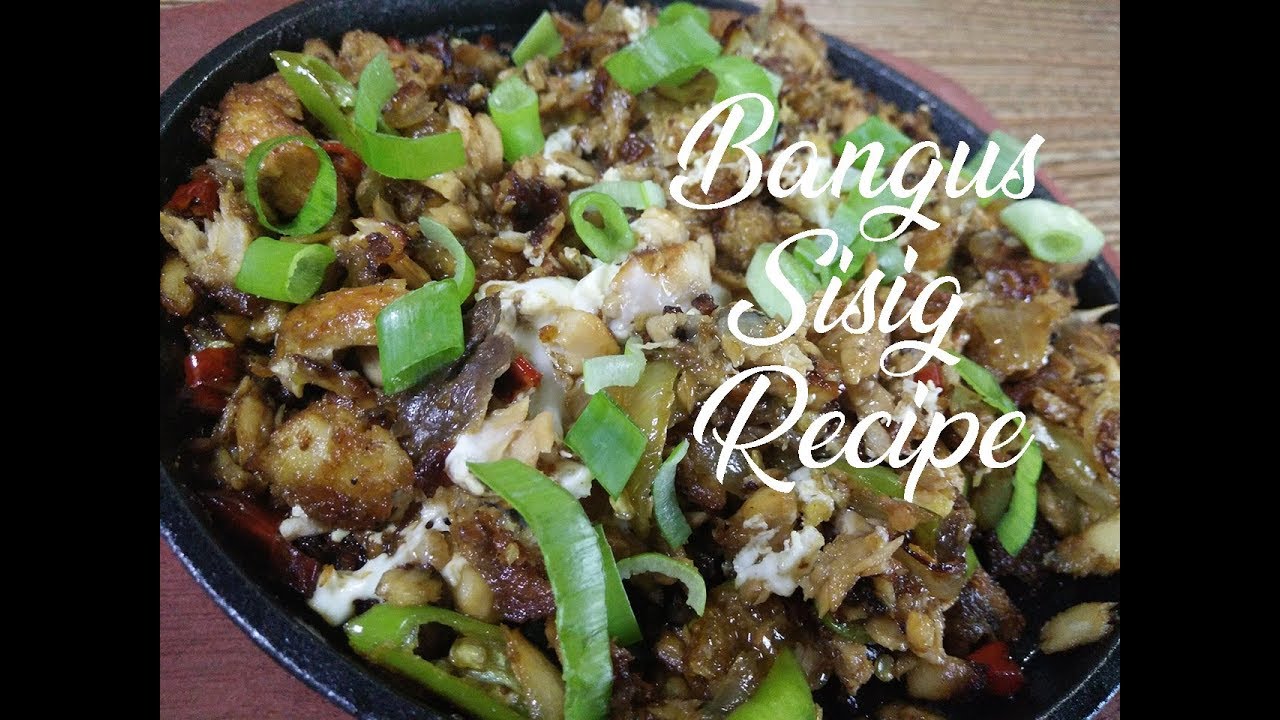 Sizzling Bangus Sisig (Milk Fish) - YouTube