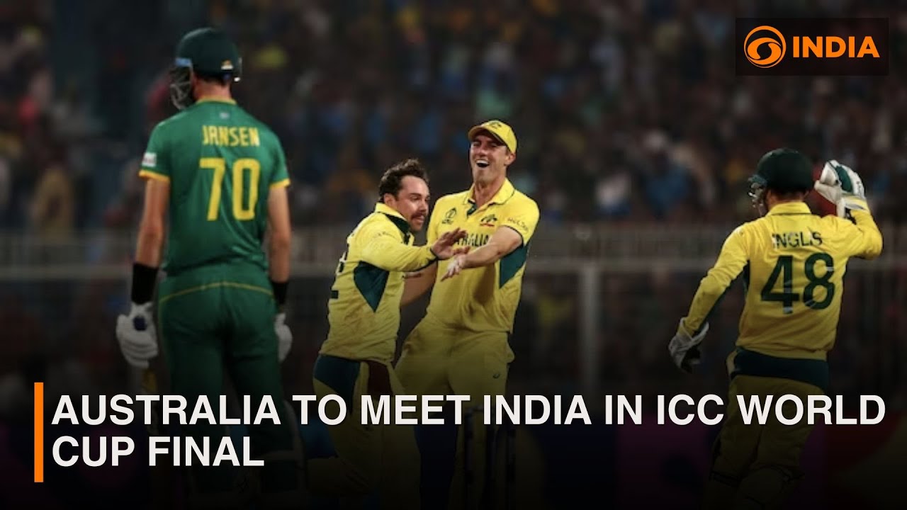 Australia to meet India in ICC World Cup Final & more updates | DD ...