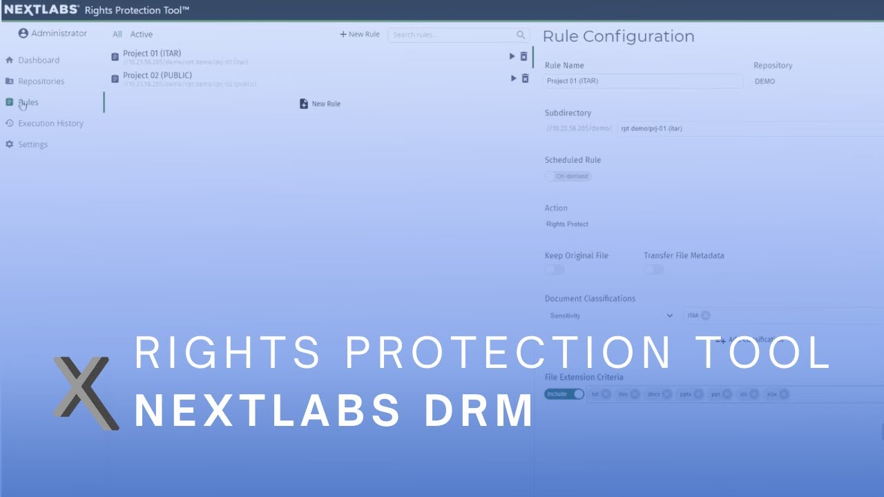 Rights Protection Tool: Automatic Application of Digital Rights ...