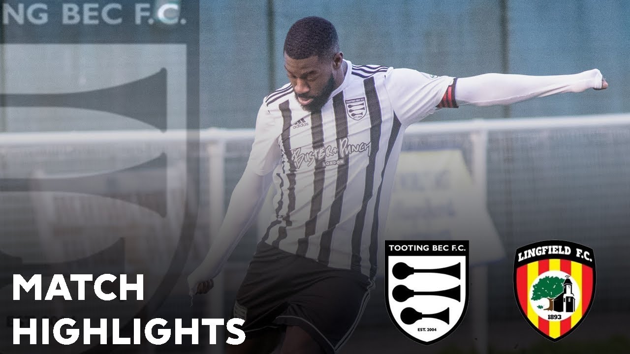 Match Highlights: Tooting Bec v Lingfield FC - FA Vase First Qualifying ...