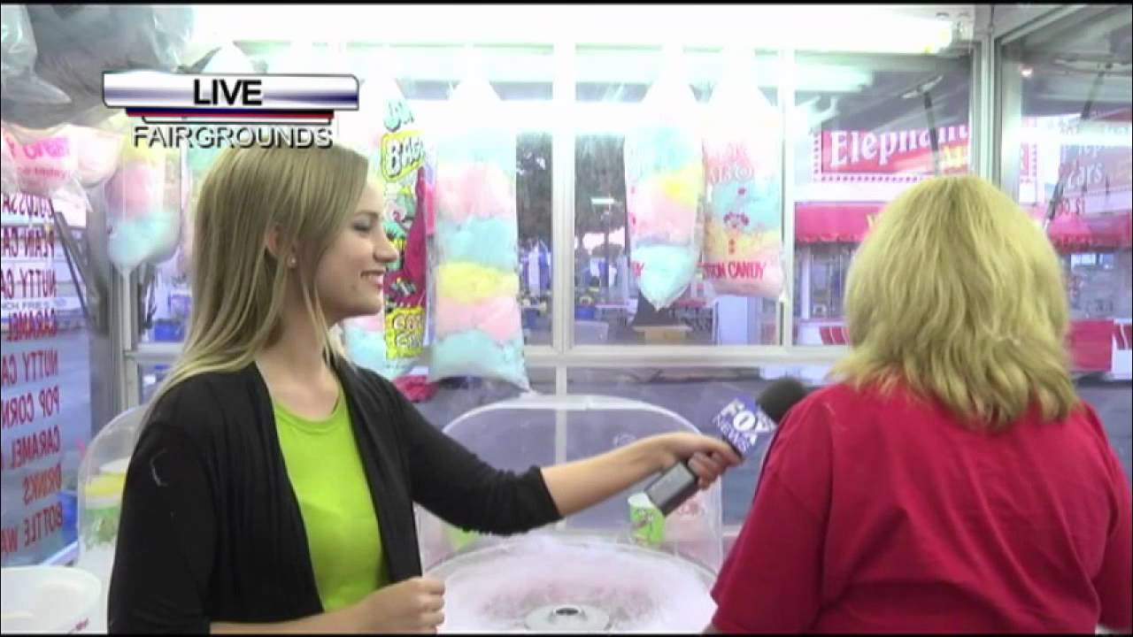 A state fair staple: how cotton candy is made - YouTube