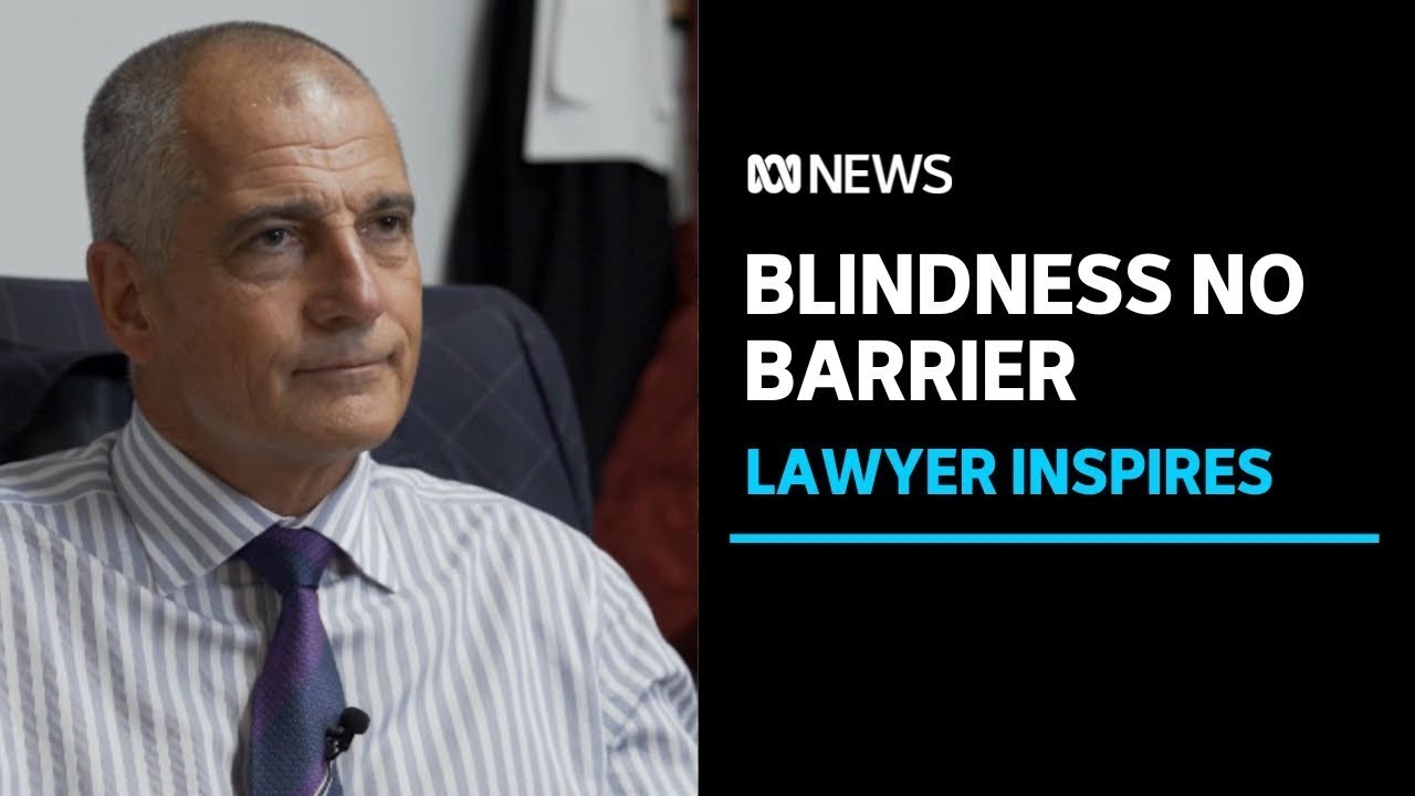 David Manera didn't let blindness stop him from becoming a barrister ...