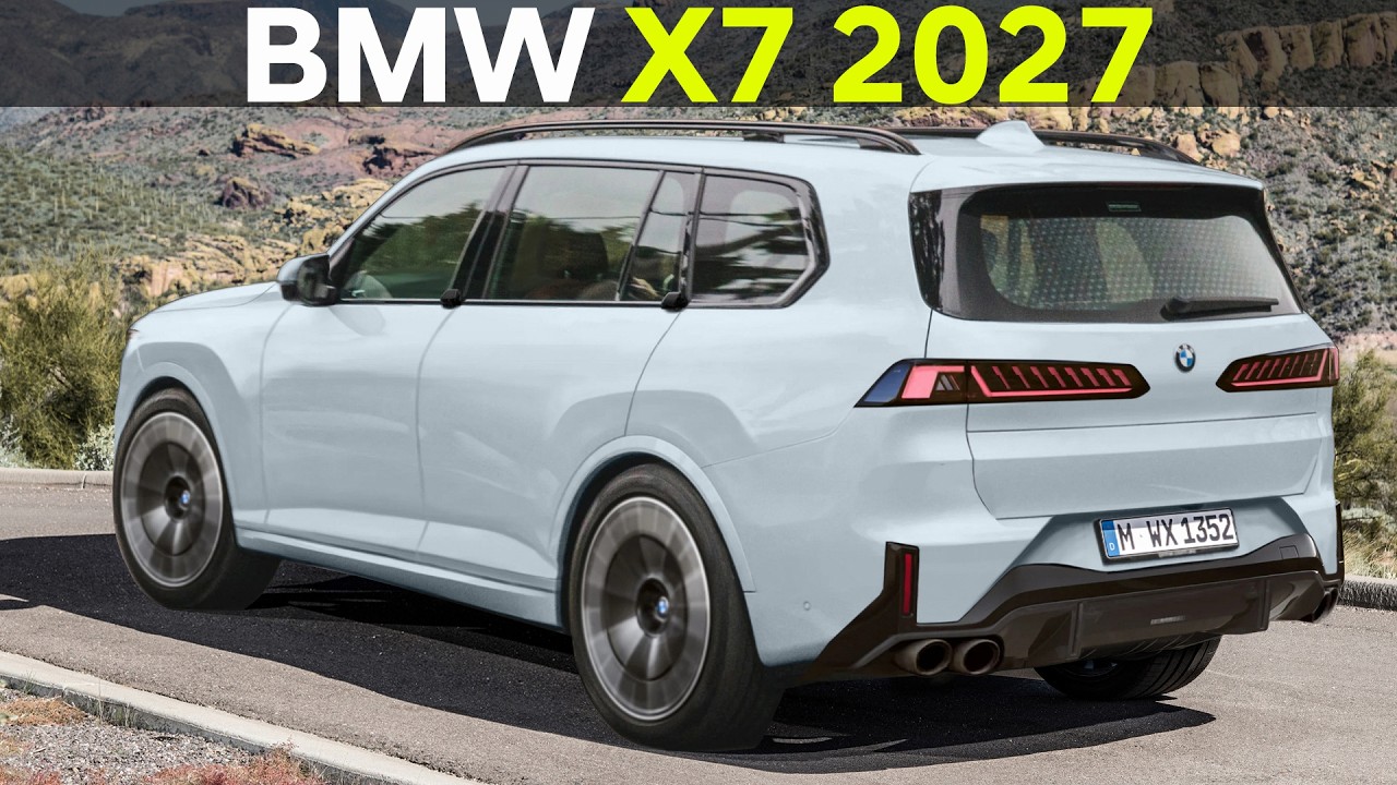 2027 New BMW X7 G67 - The second generation of the flagship model ...