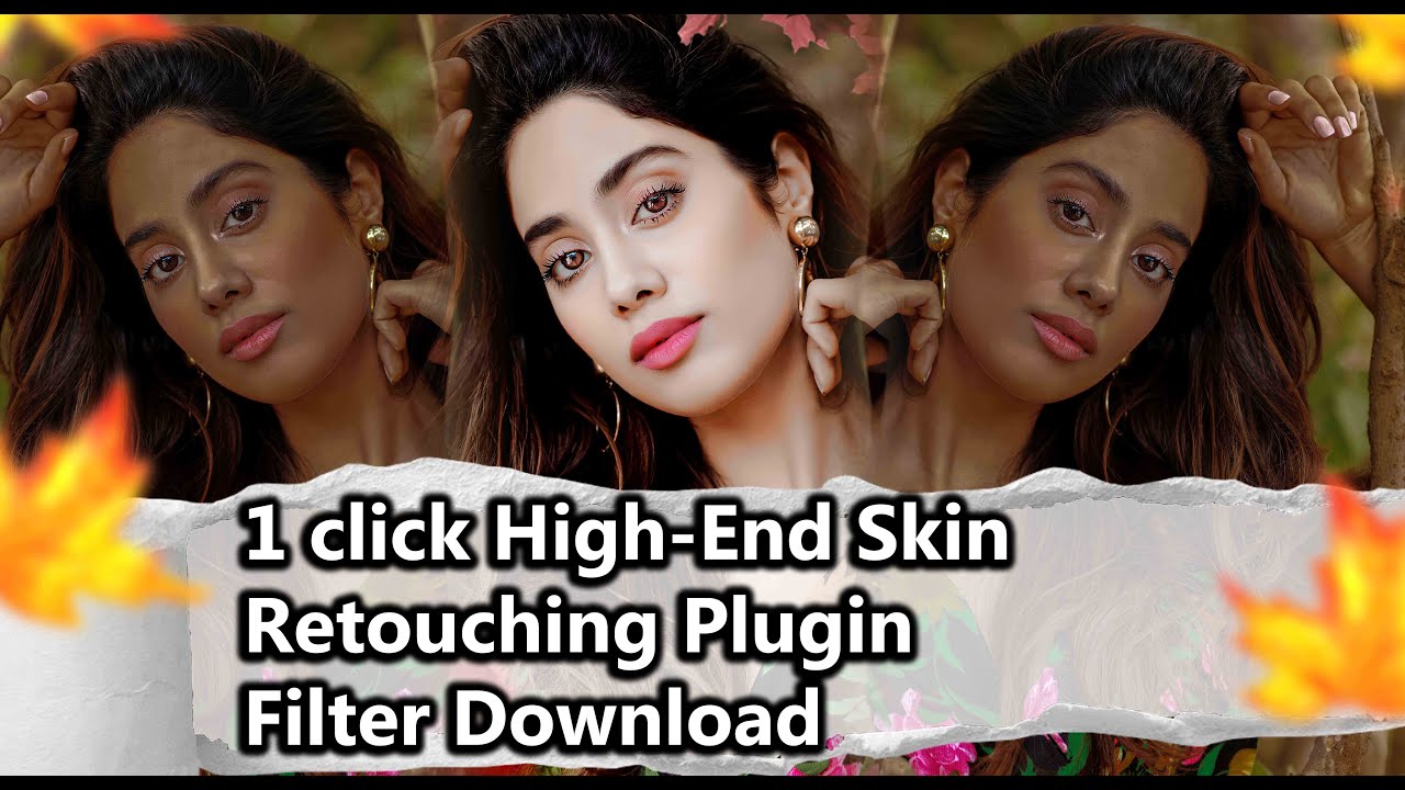 1 click- High-End Skin- Retouching Plugin Free Filter Download Adeel ...