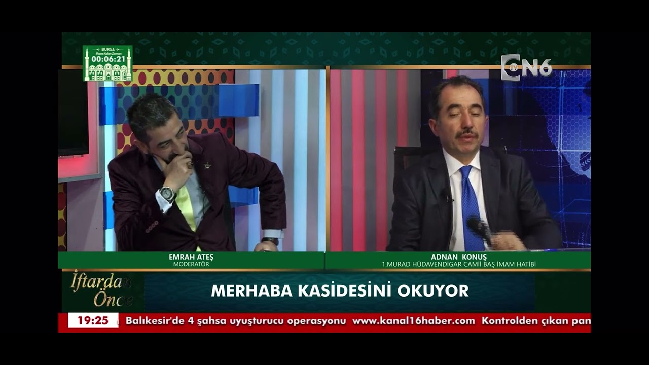 Merhaba Ramazan Kasidesi-Hafız Adnan Konuş-Kanal 16 - YouTube