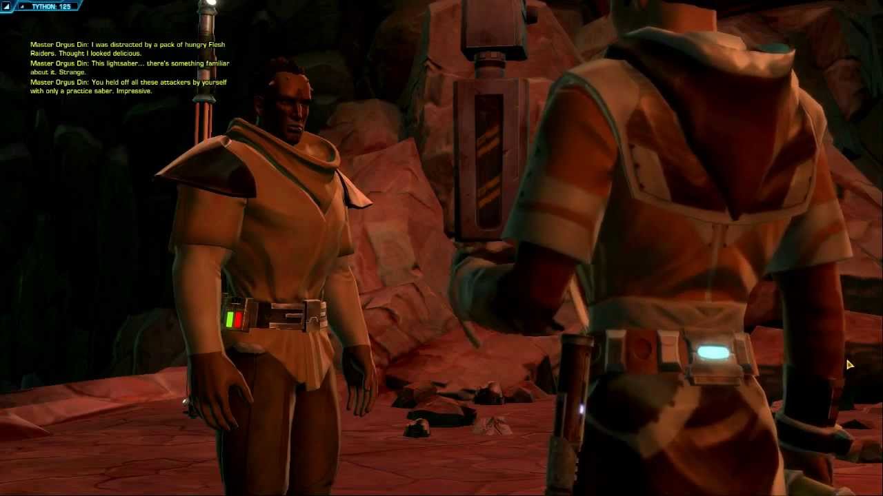 2. Let's Play Star Wars: The Old Republic (Jedi Knight) - Cave of Evil ...