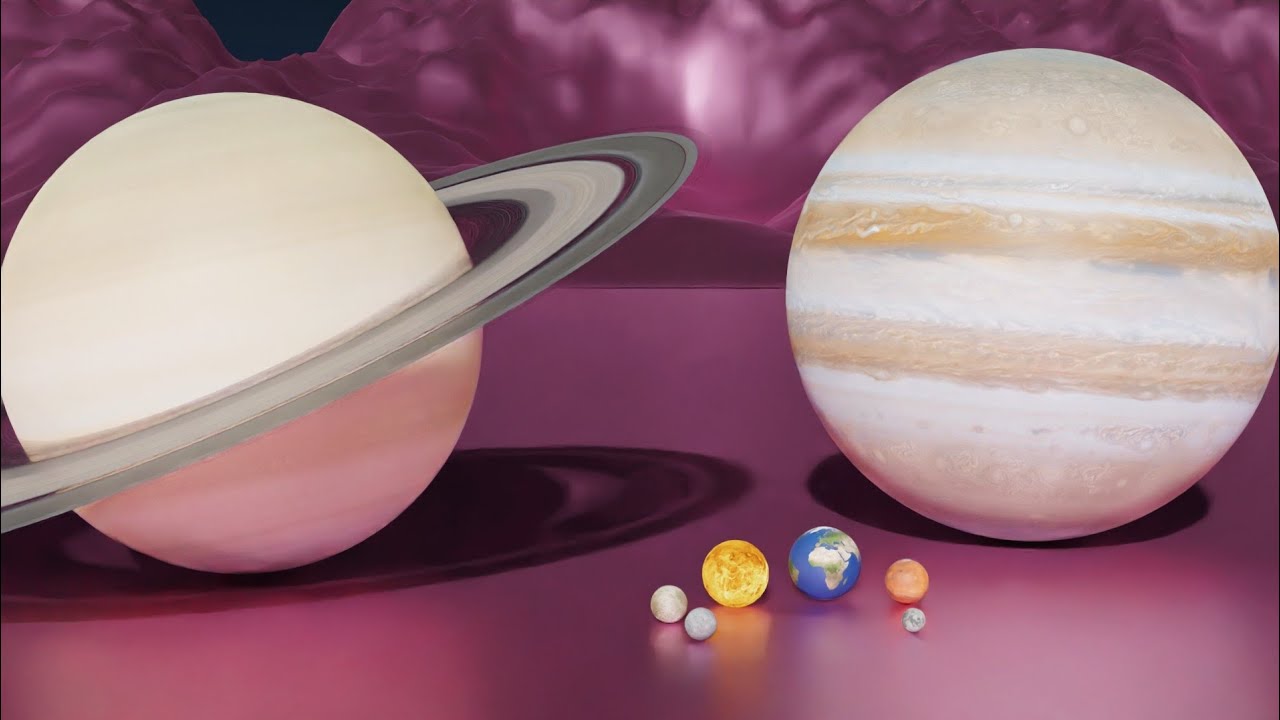 Got Balls Reimagined - Solar System Size Comparison - YouTube