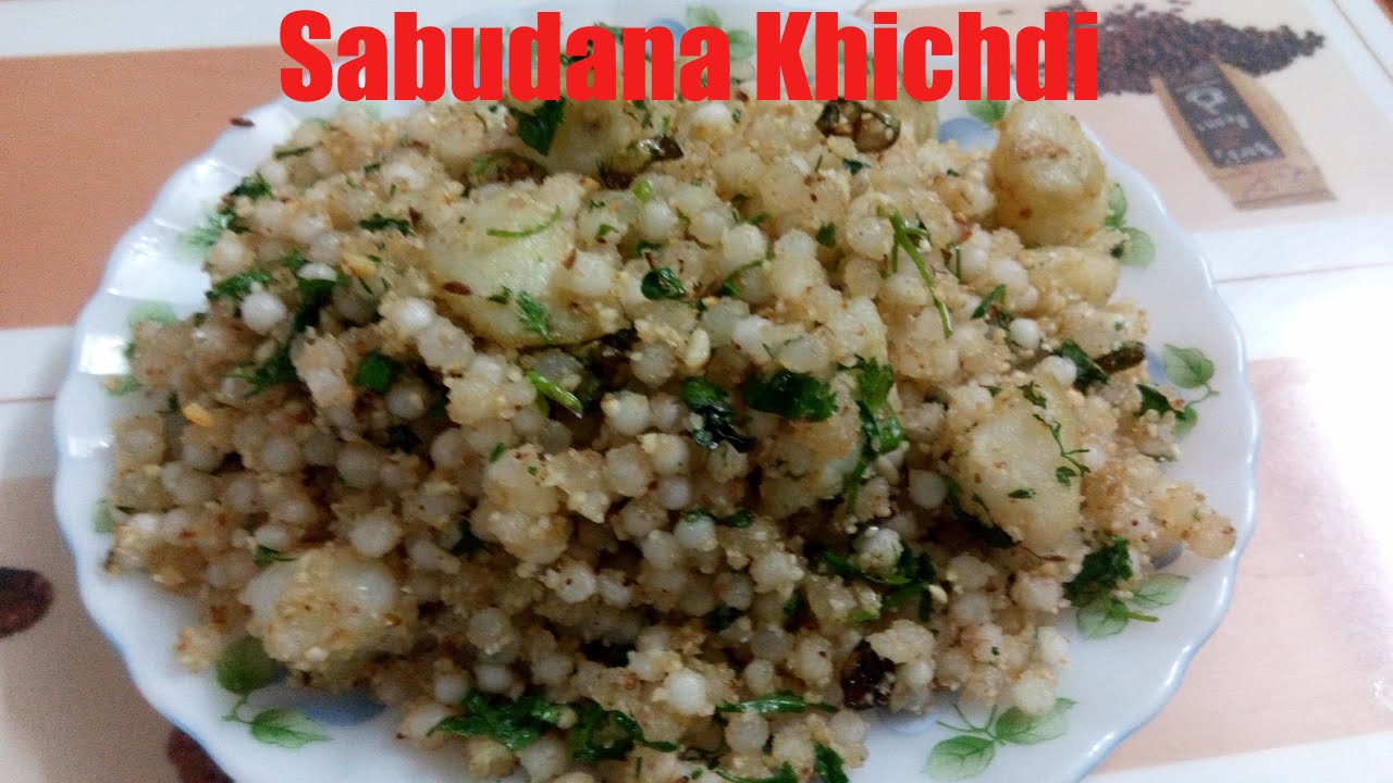 How to Prepare Sabudana Khichdi | Indian Fasting Recipe | Sabudana ...