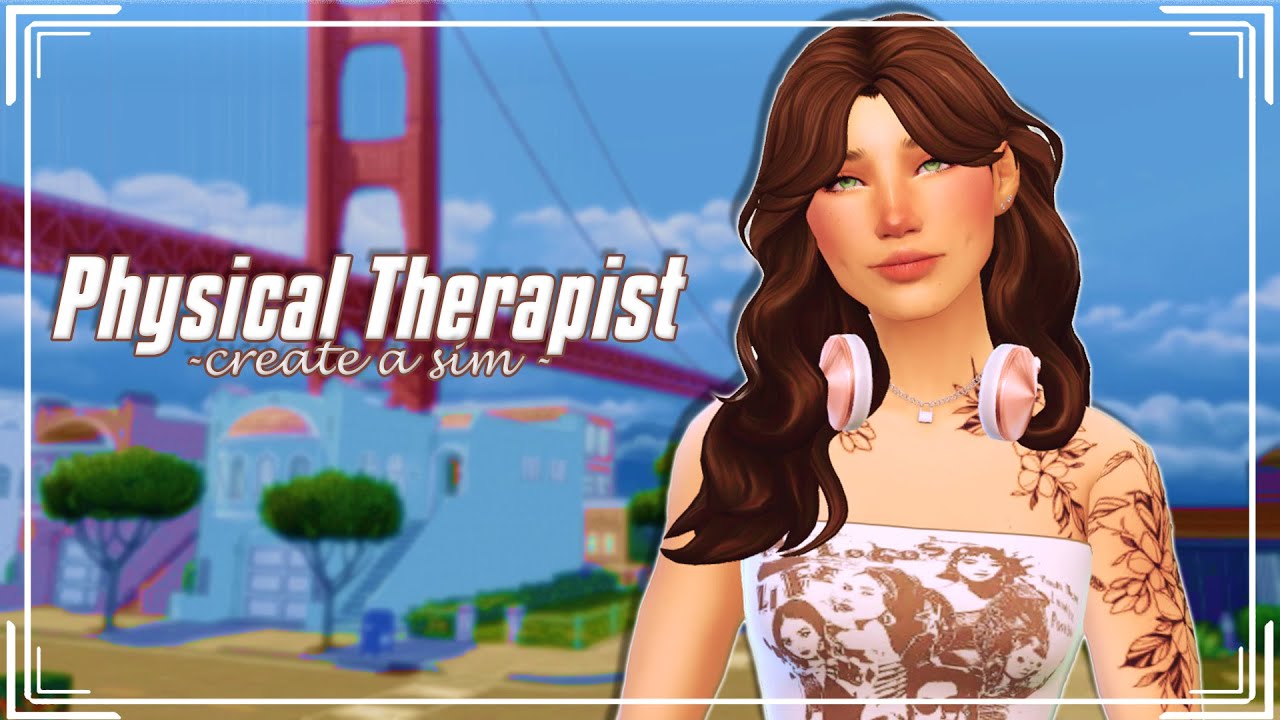 Physical Therapist Sim | The Sims 4 Create A Sim - YouTube