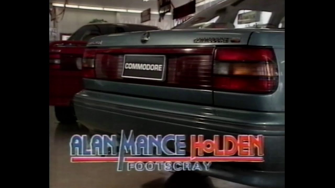 Alan Mance Holden Cars Dealership Commercial - 1992 (Australia) - YouTube