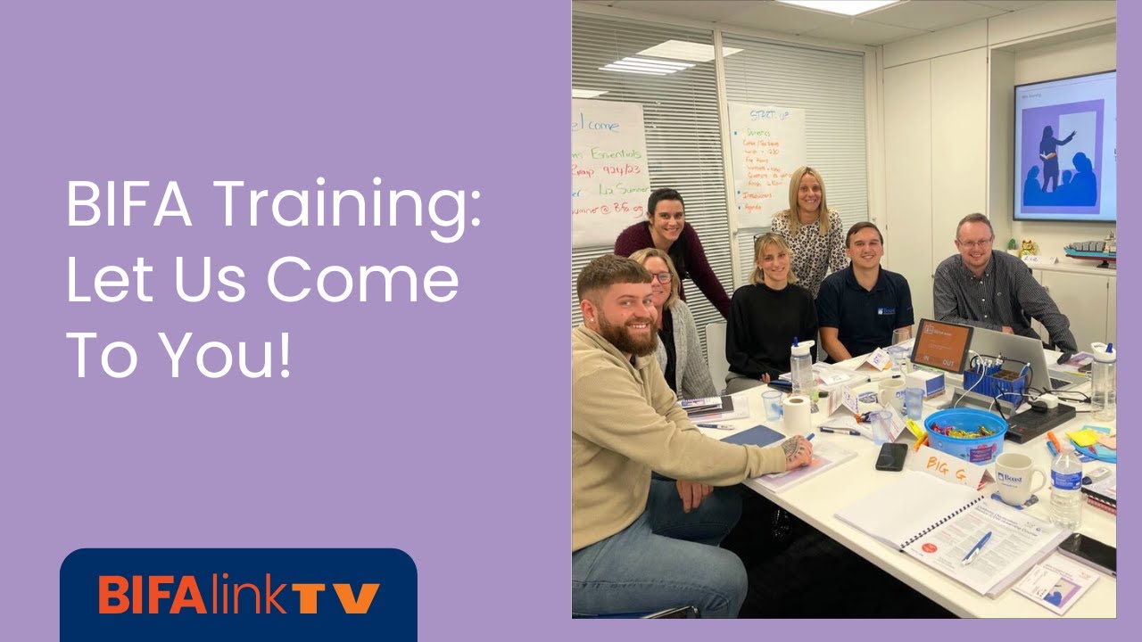 BIFA Training: Let Us Come To You! - YouTube