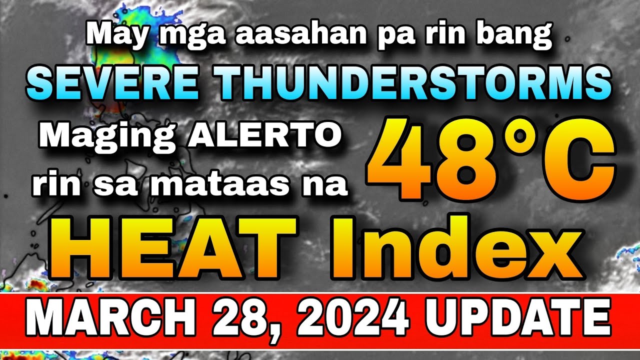 MAINIT O MAULAN? ⚠️⛈️ | WEATHER UPDATE TODAY LIVE | WEATHER FORECAST ...