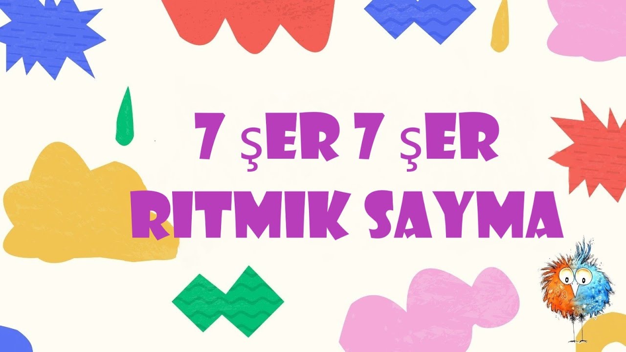 7ŞER 7ŞER RİTMİK SAYMA - YouTube