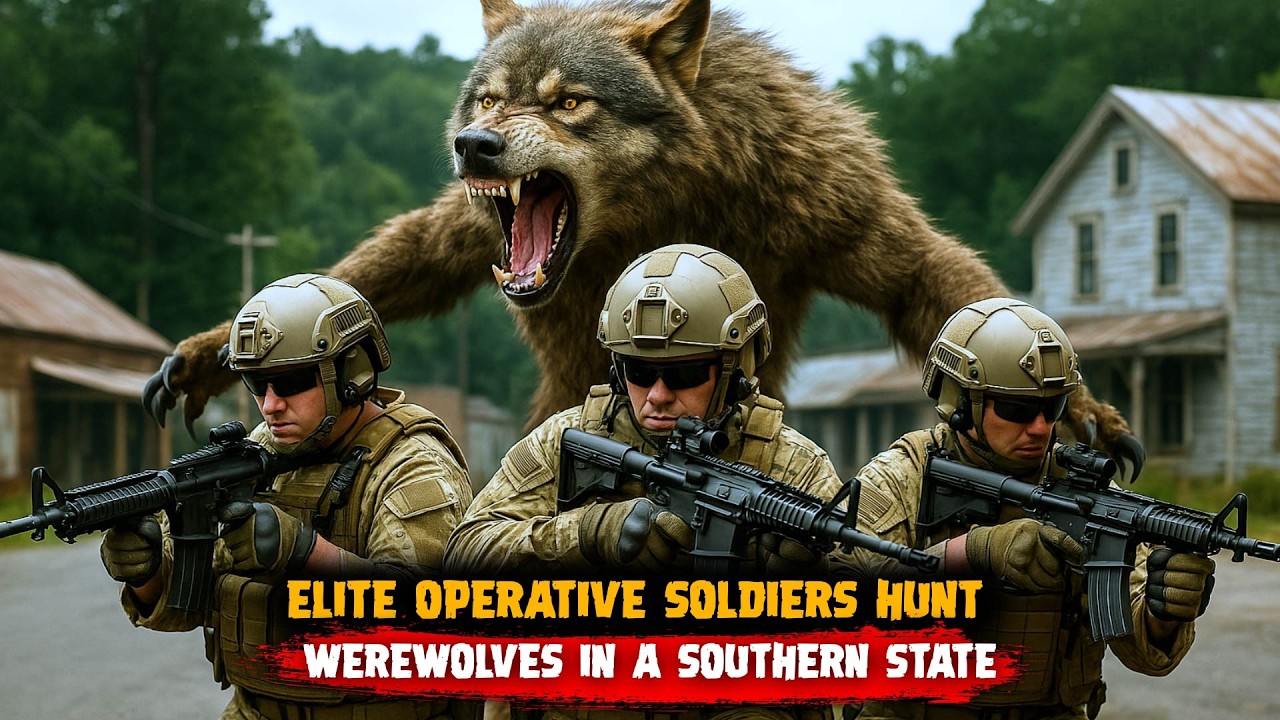 Elite Operative Soldiers Hunt Werewolves in a Southern State. Werewolf ...