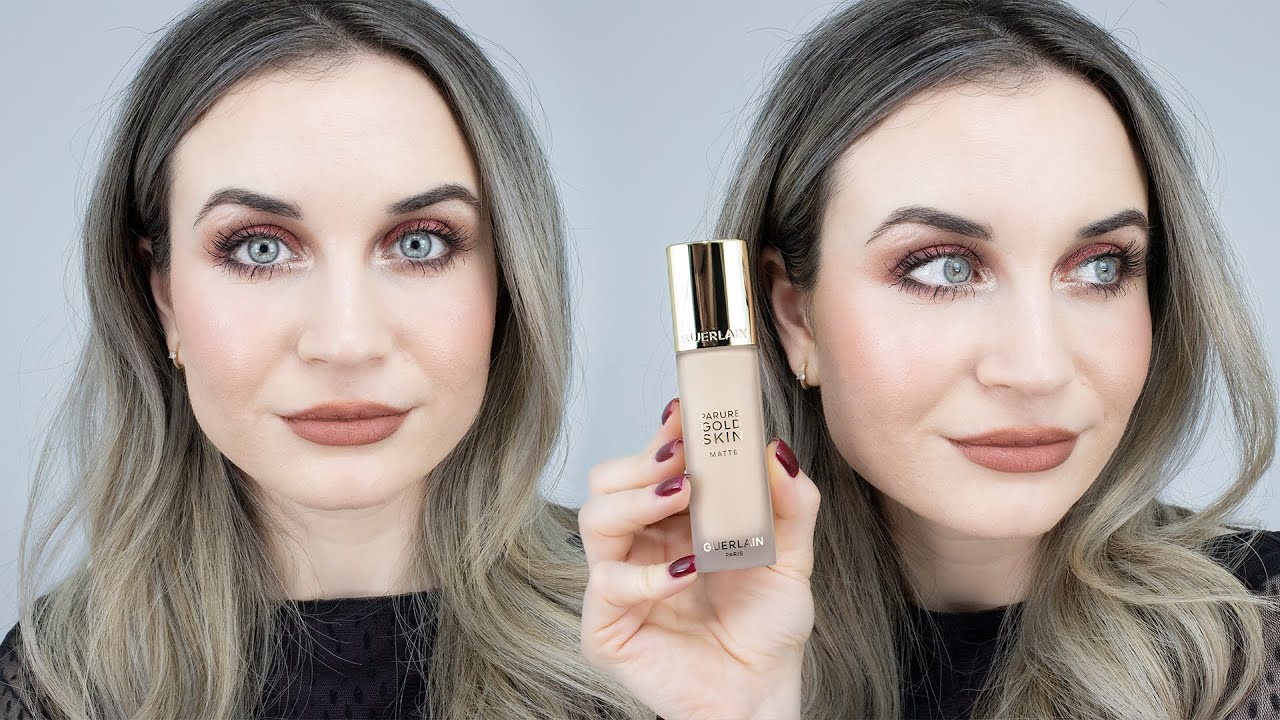 New GUERLAIN PARURE GOLD SKIN MATTE FOUNDATION - NO-TRANSFER 24H CARE ...