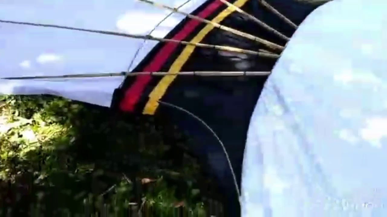 Proses layangan kuir 4m - YouTube