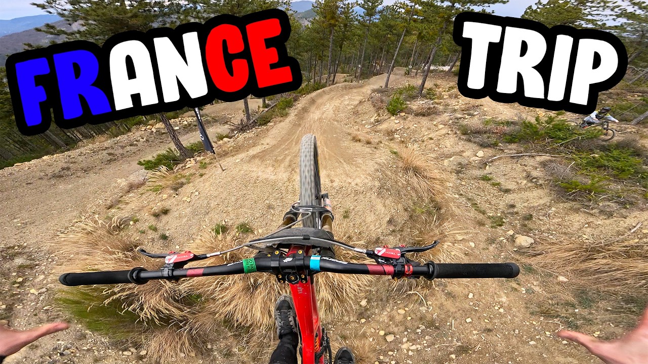 Belli i salti in Francia, ma i francesi... (EVO Bike Park) - YouTube