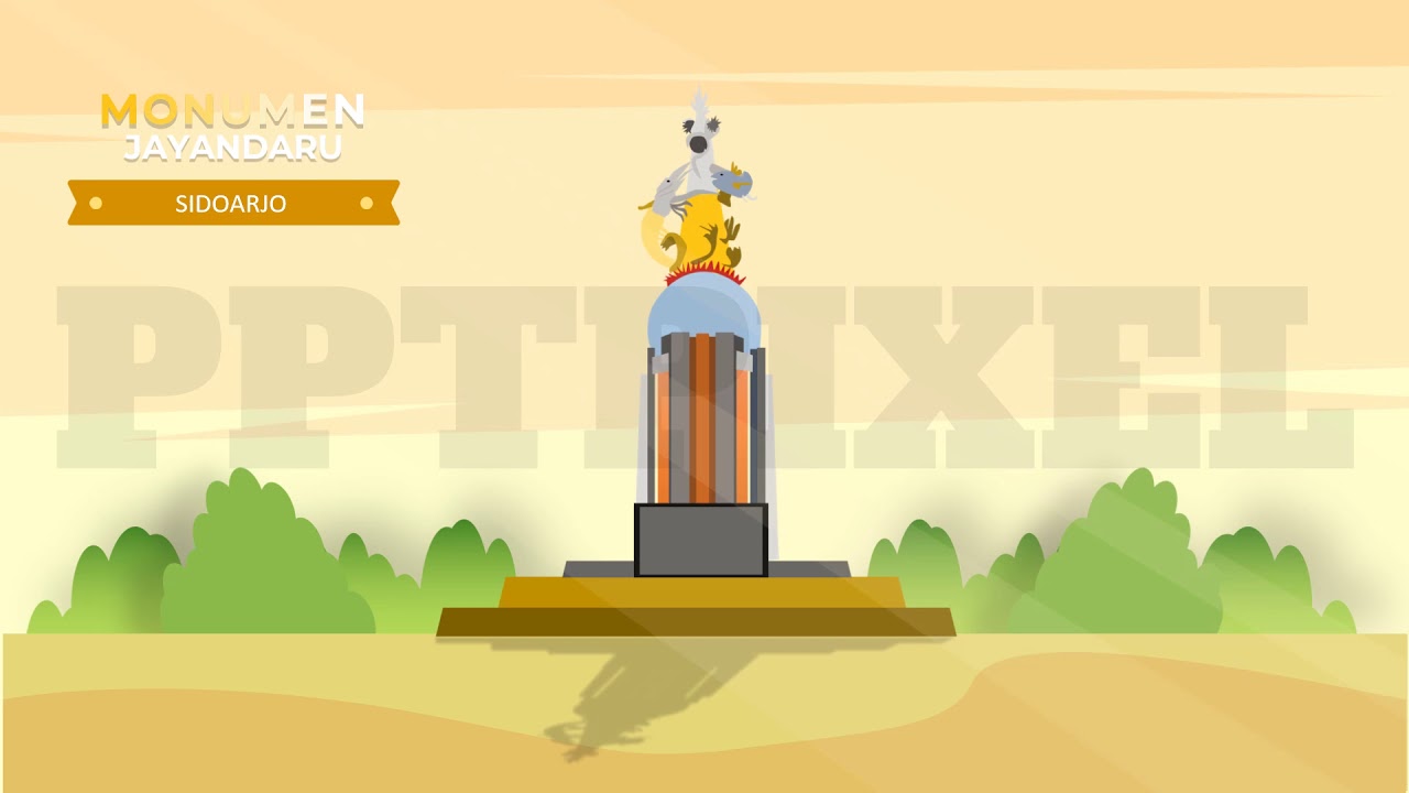 Contoh Video Animasi Promosi Monumen Jayandaru di Sidoarjo - YouTube