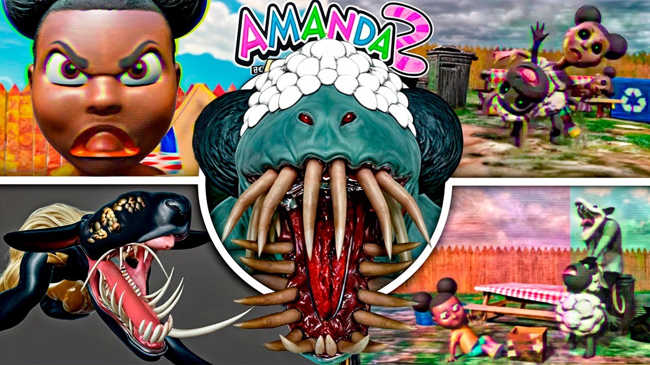 Amanda the Adventurer 2 - All Secrets & All Endings - YouTube