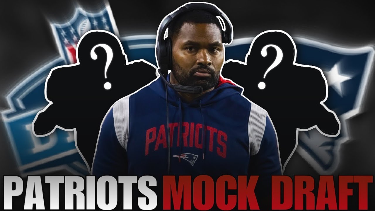 Patriots 7 Round Mock Draft WITH Trades | Pats Solidify Defense - YouTube