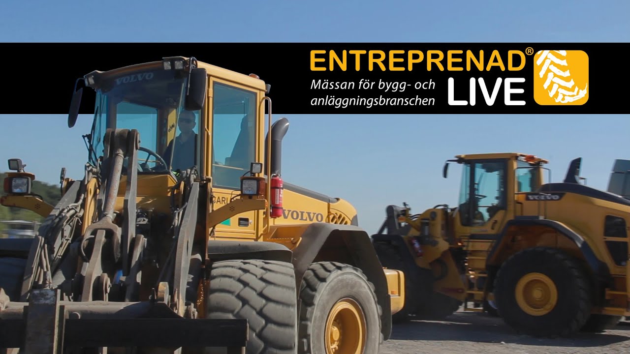 Entreprenad Live - 4-6 September - YouTube