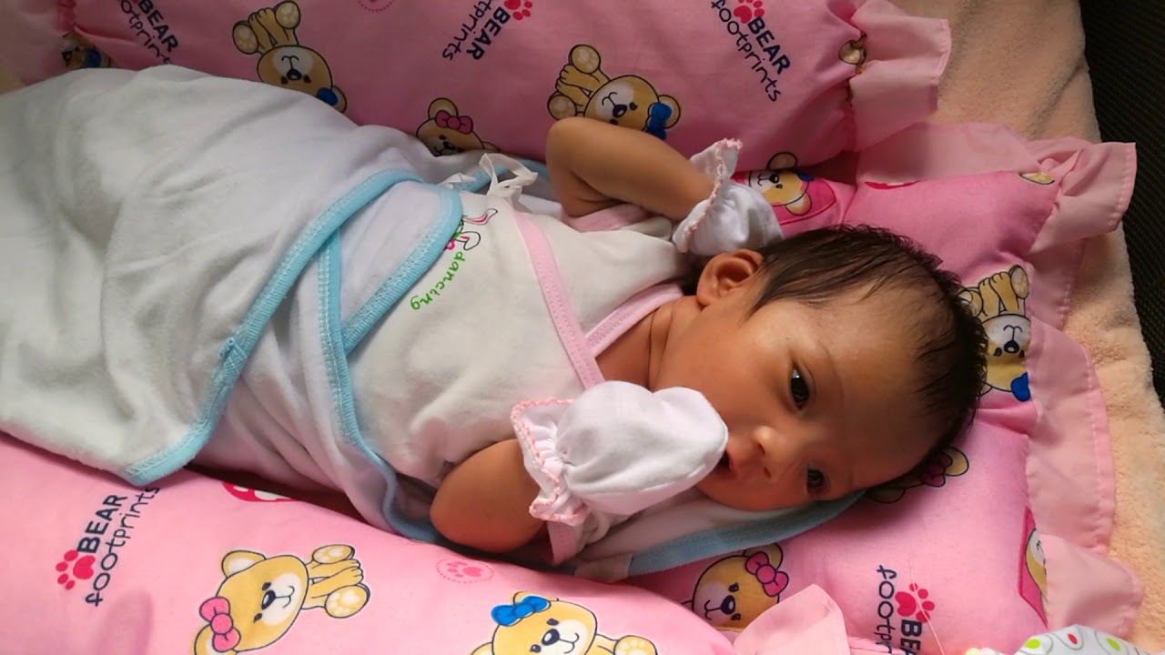 Our new born baby Maeve - YouTube