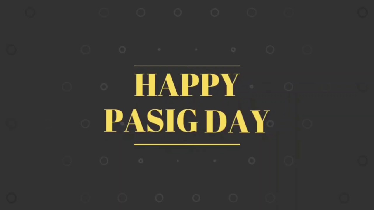Pasig Day 2020 - YouTube
