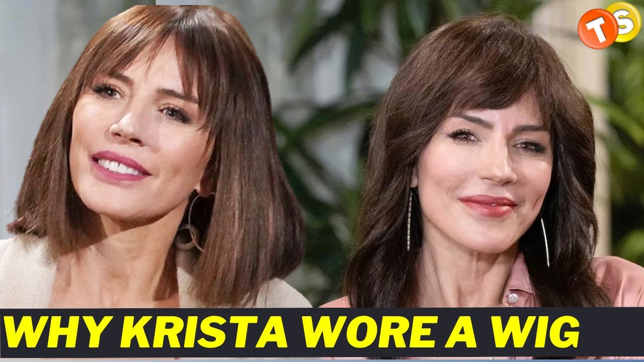 What's Wrong with Krista Allen's Hair on Bold and the Beautiful? - YouTube
