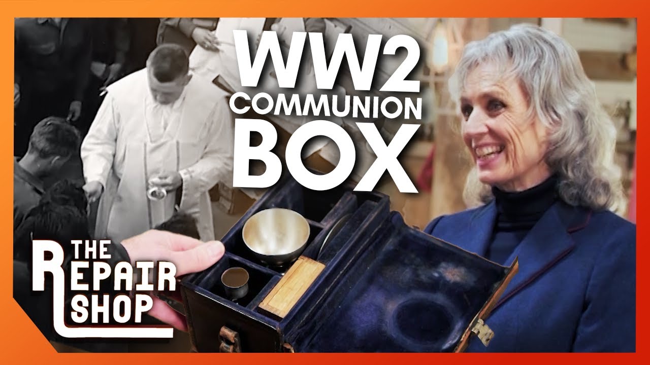 Portable Communion Set Belonging to Wartime Vicar | The Repair Shop ...