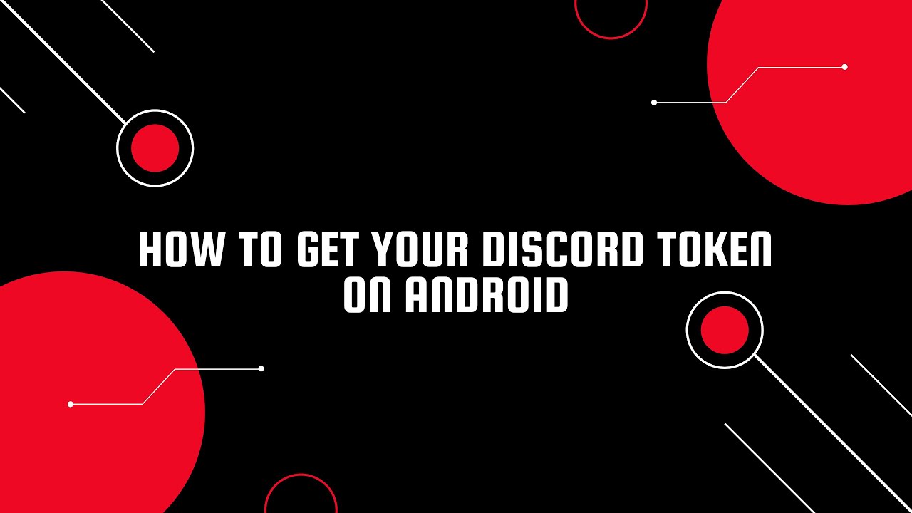 How to Get your Discord Account Token on Mobile | Most Easy Way! - YouTube