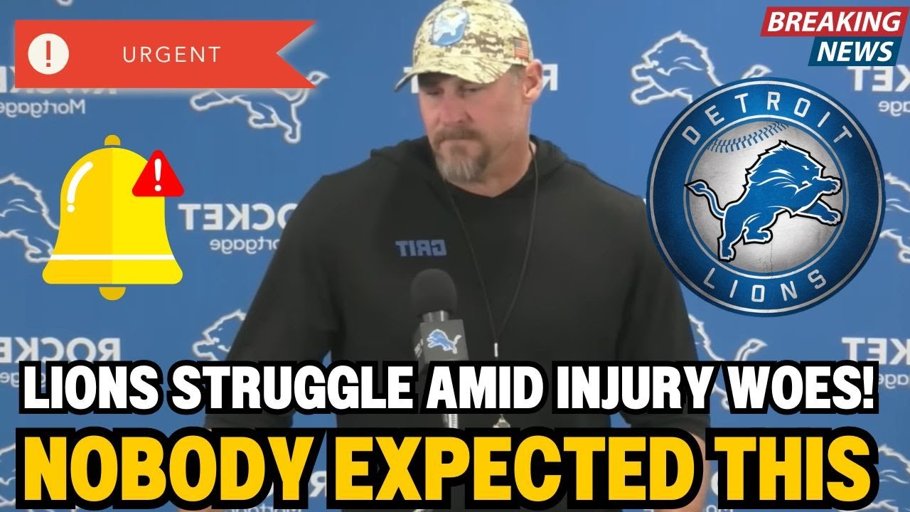 🔥 SHOCKING TURN OF EVENTS! DETROIT LIONS' DEFENSE TAKES A HIT! WHAT'S ...