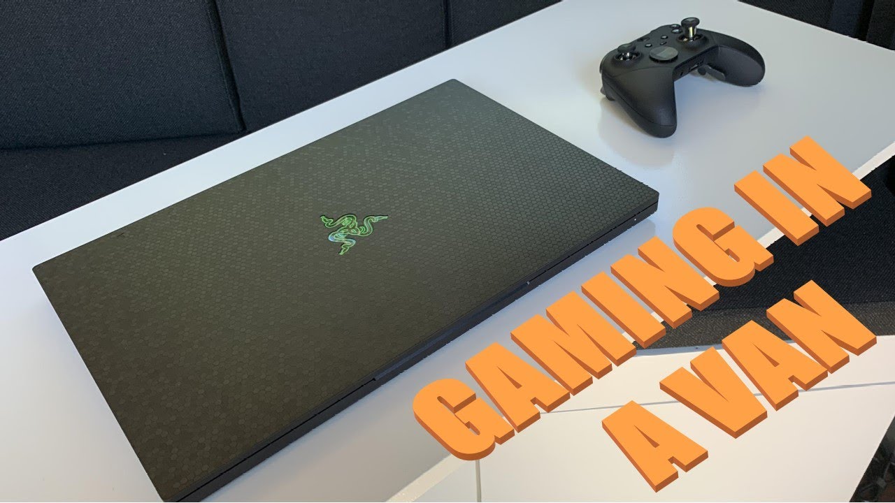 PC Gaming In A VAN!!! #vanlife - YouTube