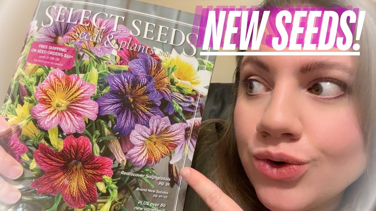 Flower Farm Seed Haul | What I’m Growing This Season - YouTube