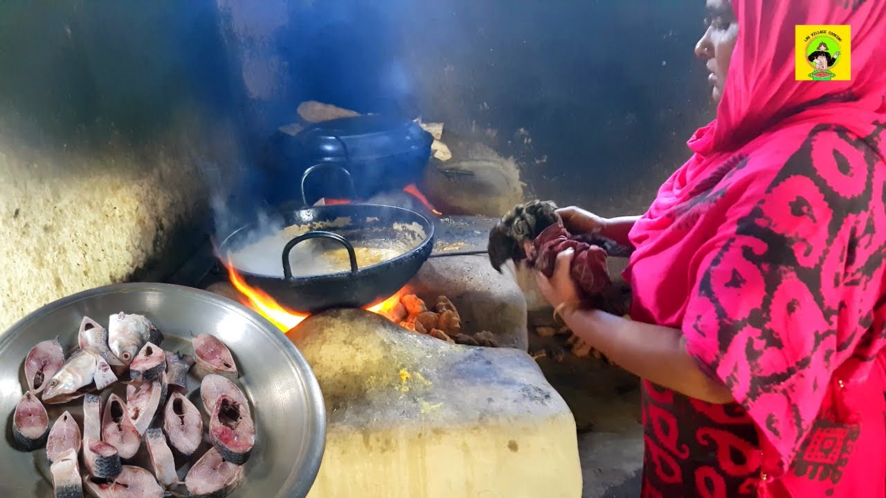 Hilsa Village cooking Restaurant | LRB Village cooking Channel | Today ...