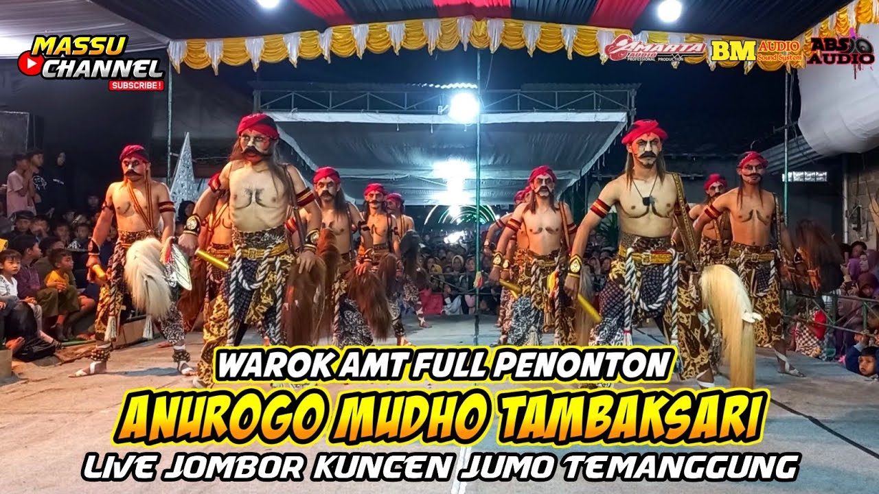 FULL PENONTON!! WAROK AMT ANUROGO MUDHO TAMBAKSARI LIVE JOMBOR KUNCEN ...