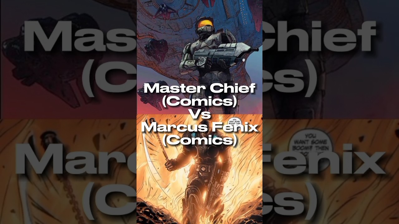Master Chief vs Marcus Fenix (Comics) #1v1 #edit #fyp #halo #gearsofwar ...