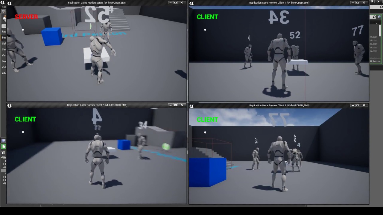 Ue4 Replication Skeletal Controls B Youtube