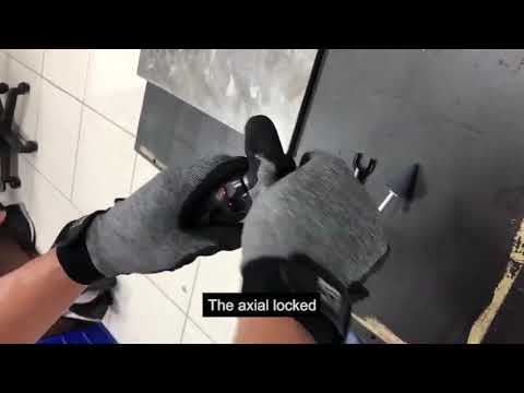 One Hand Spindle Lock Tool Series - YouTube