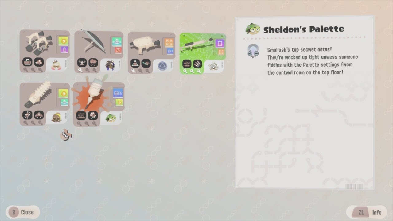 Splatoon 3 - 21 - Side Order (DLC) - (Post-Game) Sheldon's Palette (1F ...