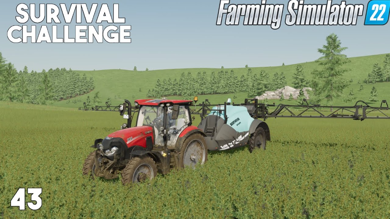 Getting All Of The Weeds Sprayed Off! | Survival Challenge | Farming ...