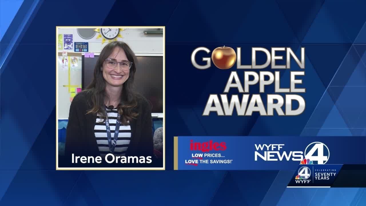 Golden Apple Award Winner: Ms. Irene Oramas - YouTube